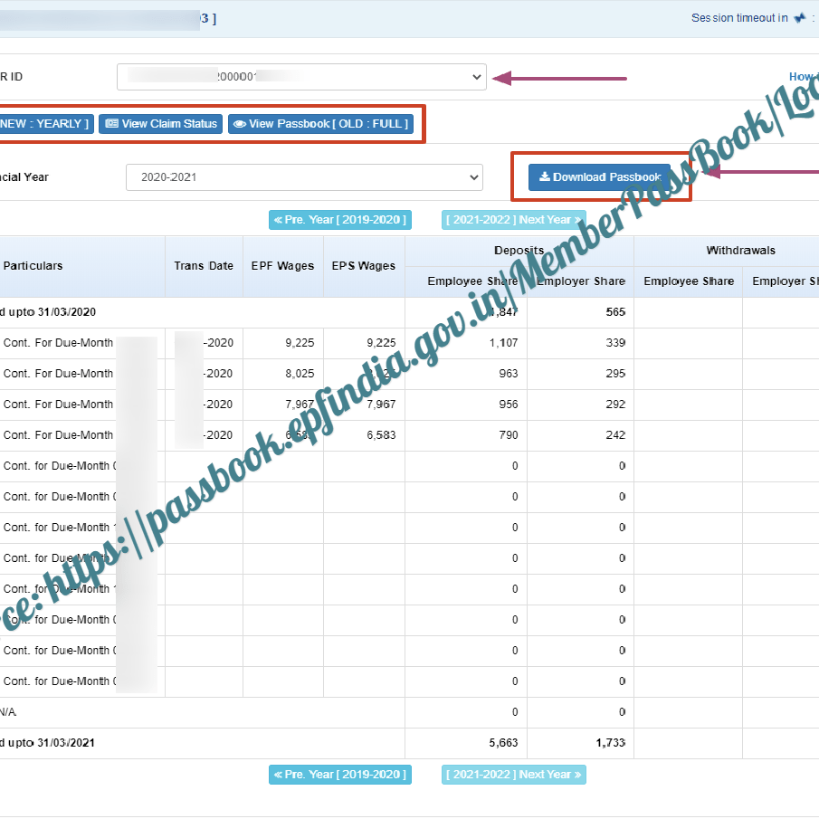 Epfindia Uan Login
